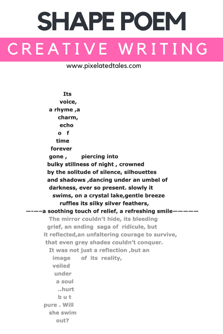The Ugly Duckling | Shape Poem | Creative Writing