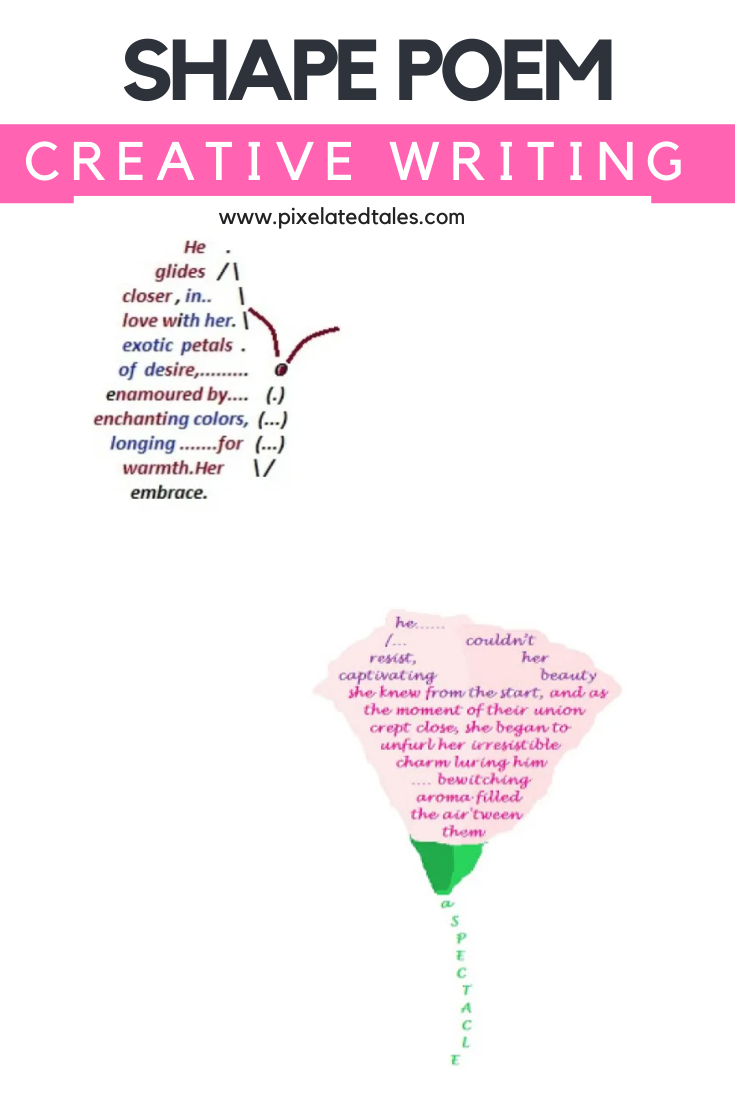 Butterfly and Flower Shape Poem | Creative Writing