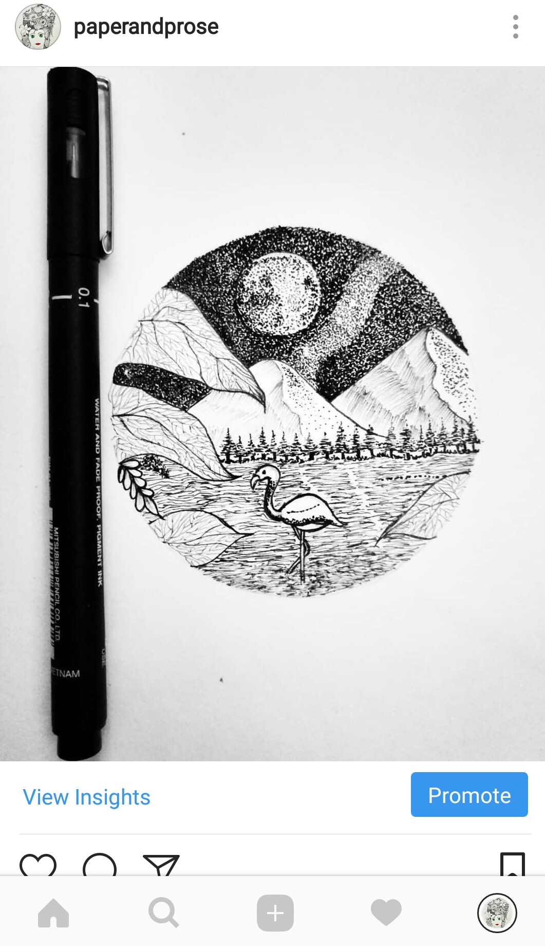 10 Black Pen Illustrations | Artwork | Hobby