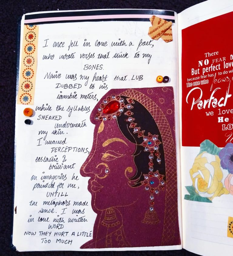 Poetry Scrapbook Journal | Art Inspiration | Creativity