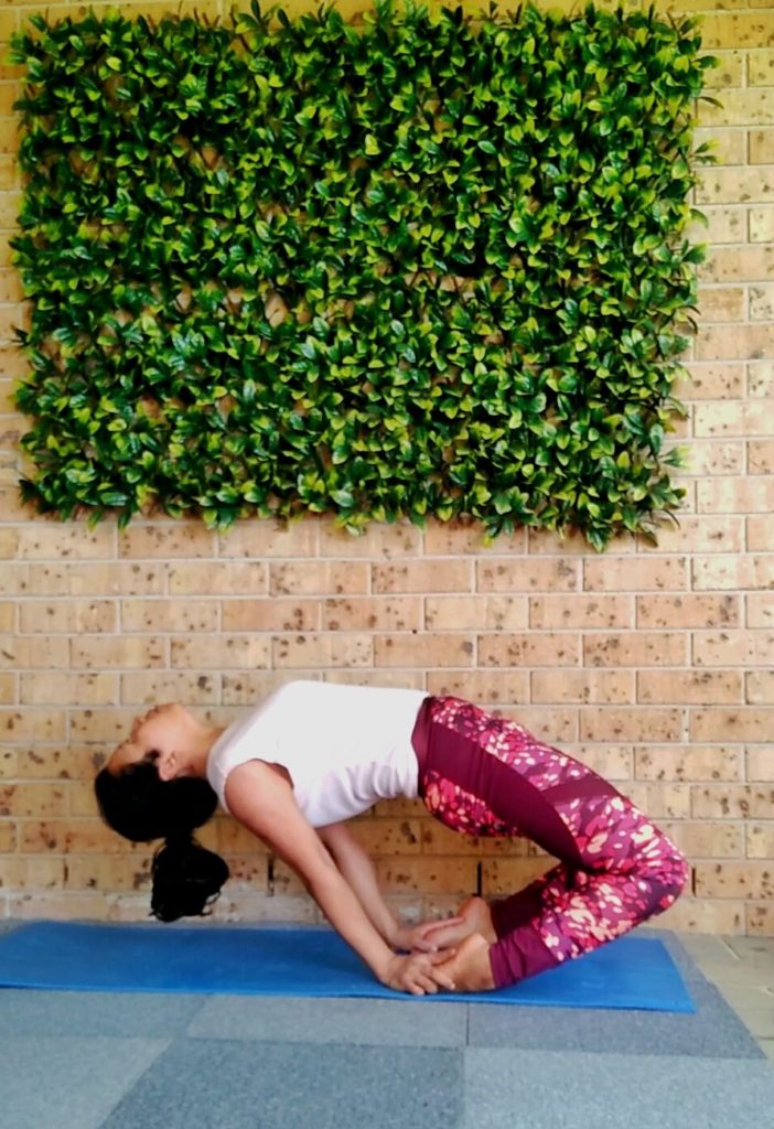 floating camel yoga pose - Destiny's Child