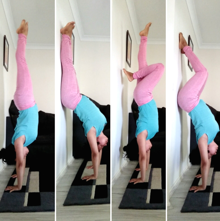 handstand after pregnancy - Destiny's Child