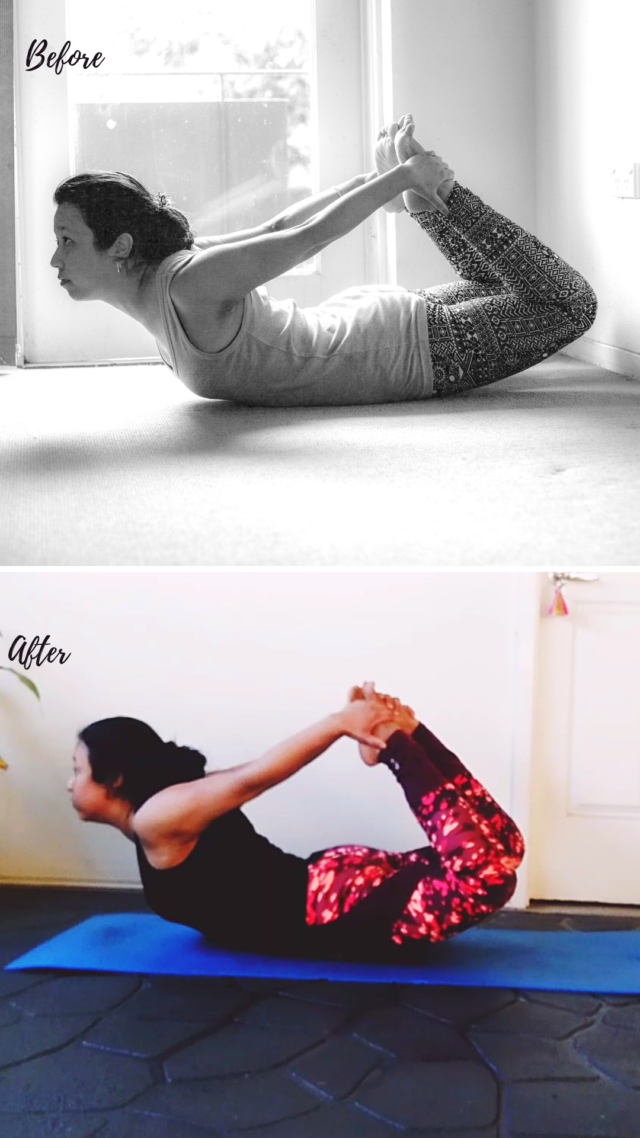 Yoga Transformation - Before And After Poses | Fitness