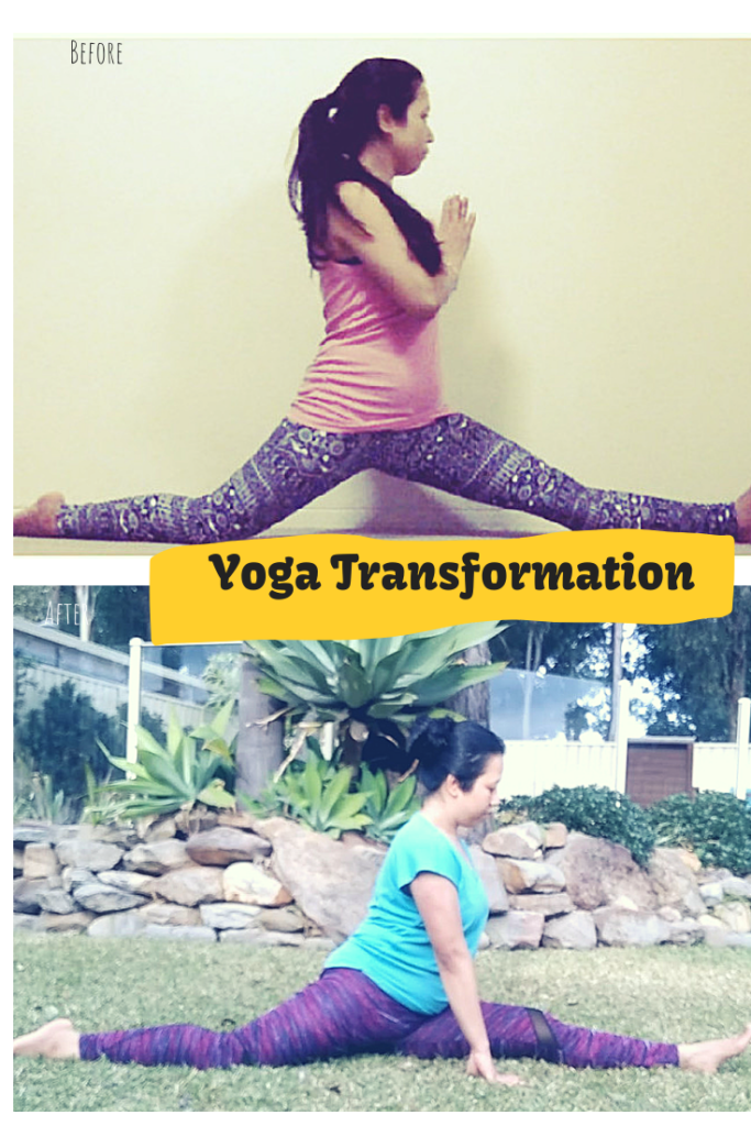 Splits yoga transformation before and after - Destiny's Child