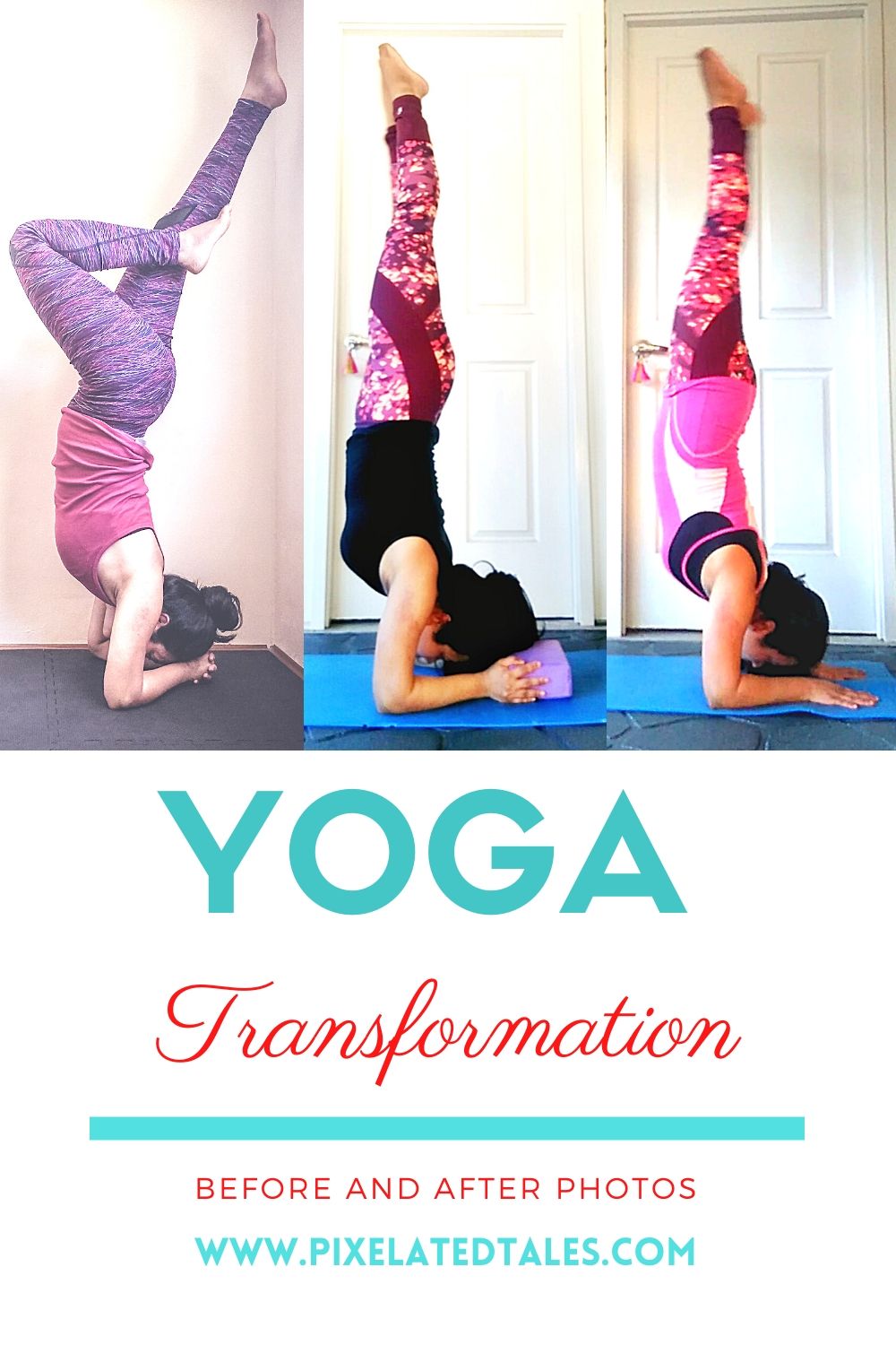 Yoga Transformation - Before And After Poses | Fitness