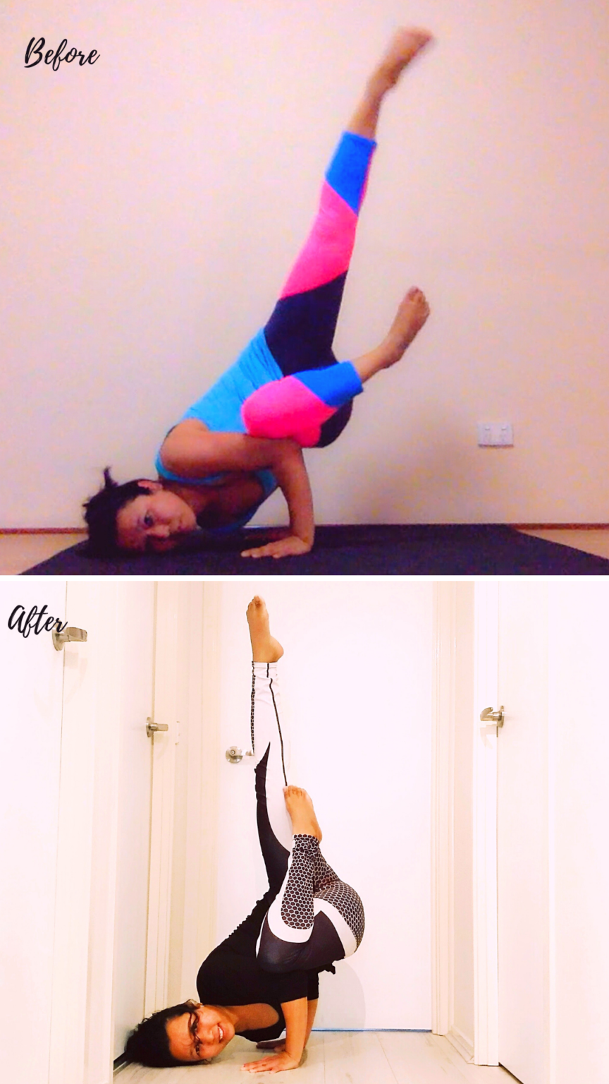 Yoga Transformation - Before And After Poses | Fitness