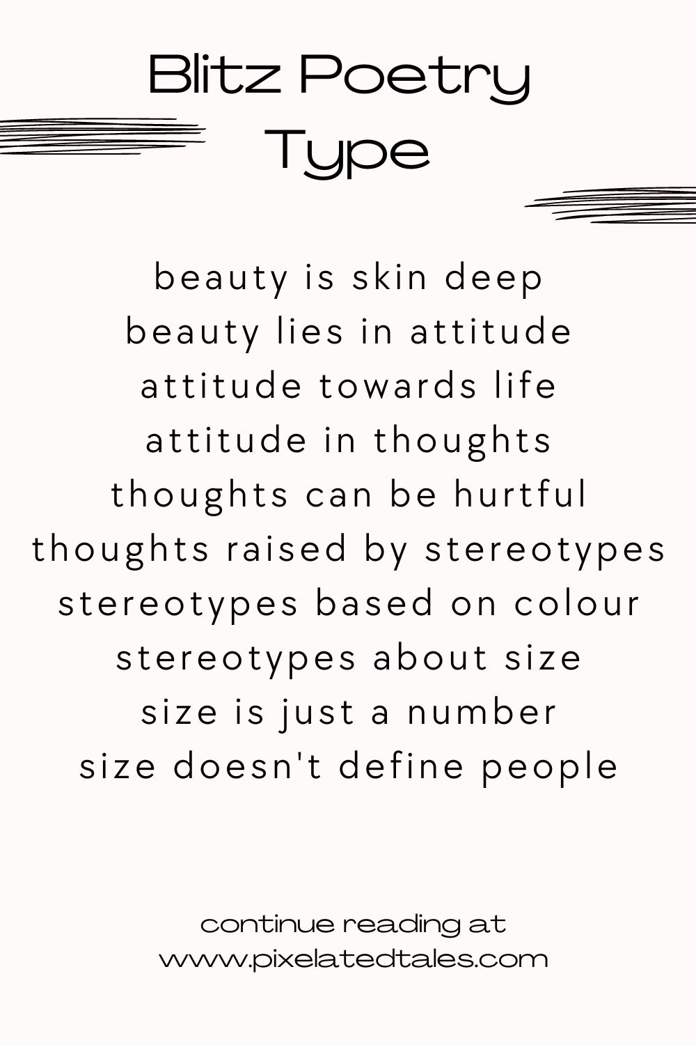 Blitz Poetry Type poems about beauty for girls - Destiny's Child