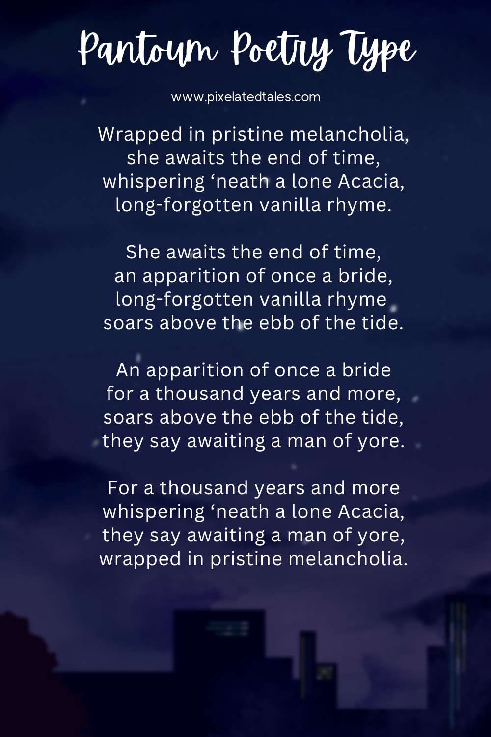 Pantoum Sad love poem - Destiny's Child