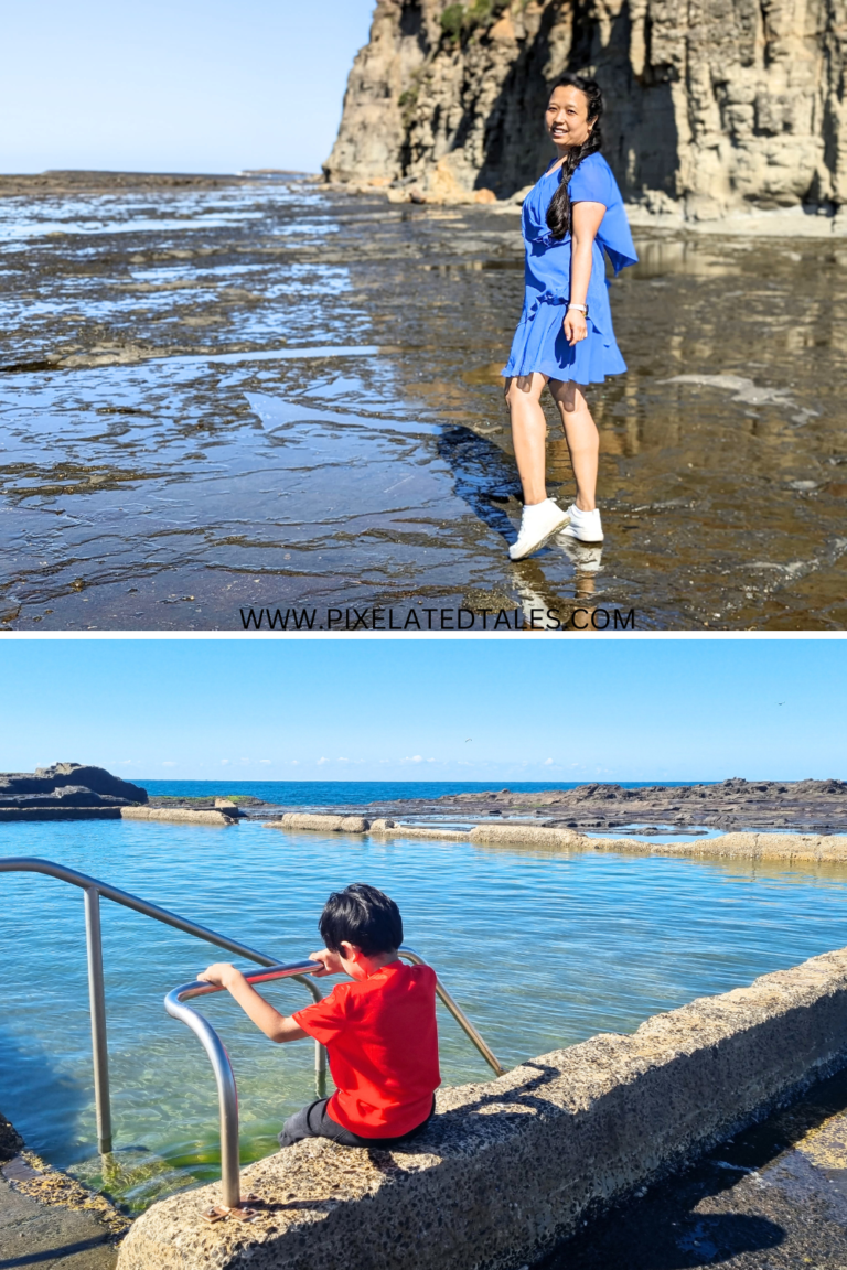 Beautiful afternoon at Ourie Pool, Werri Beach Gerringong | Australia