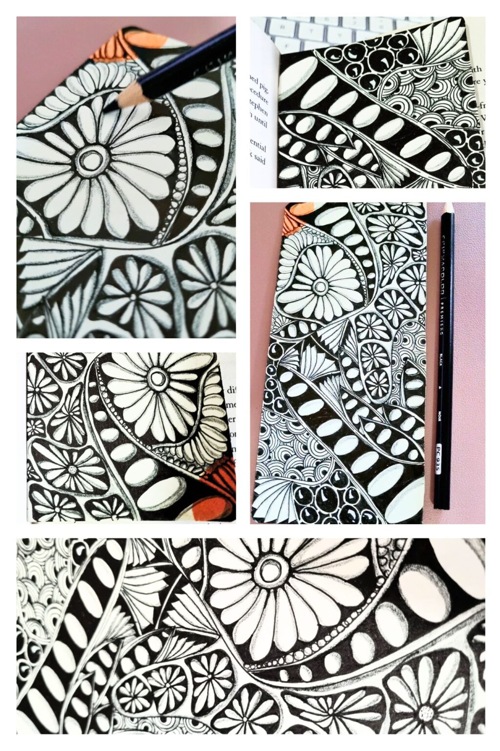 How to draw Zentangle-Inspired Artwork | Drawing Tutorial