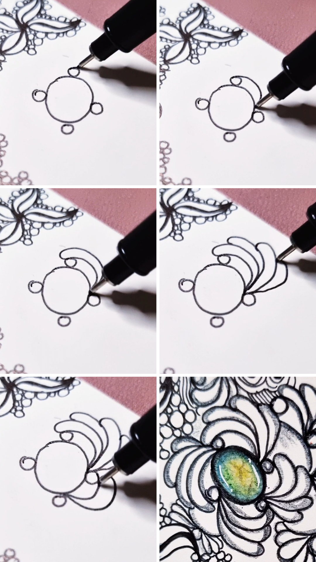 Fayz | A to Z of Zentangle Patterns | Tutorial