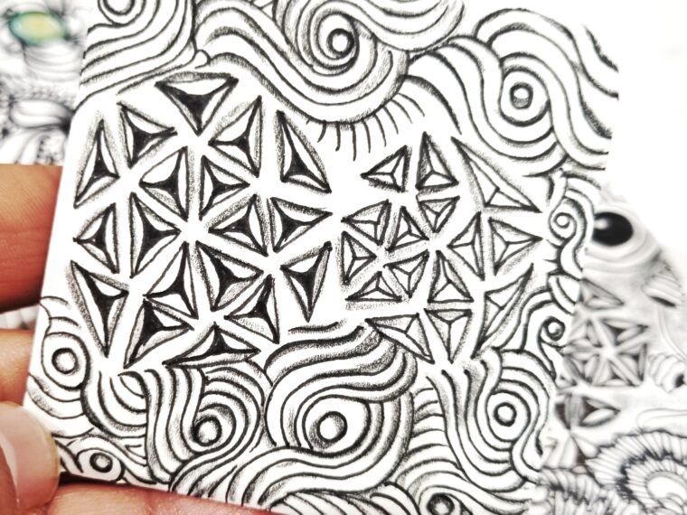 Easy Zentangle Patterns for Beginners: Step-by-Step Art Tutorial